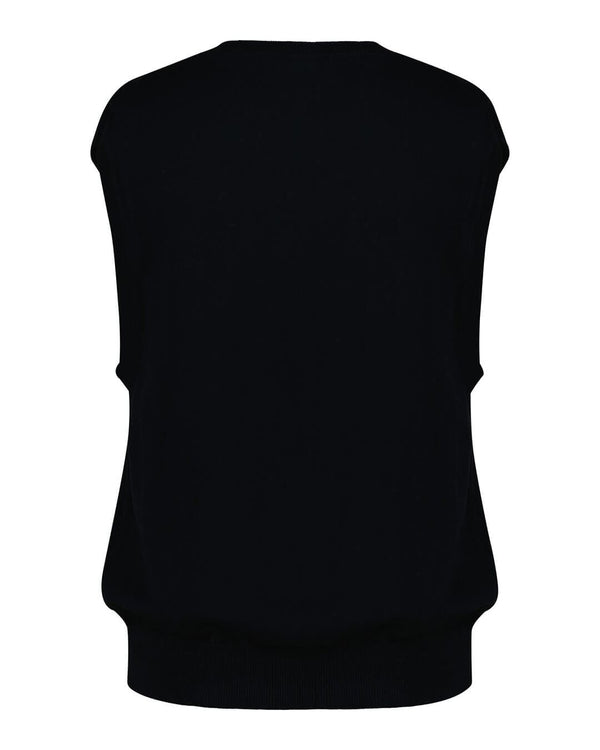 Gant Navy Classic Cotton Vest G433 Evening Blue - Bortex Fine Tailoring